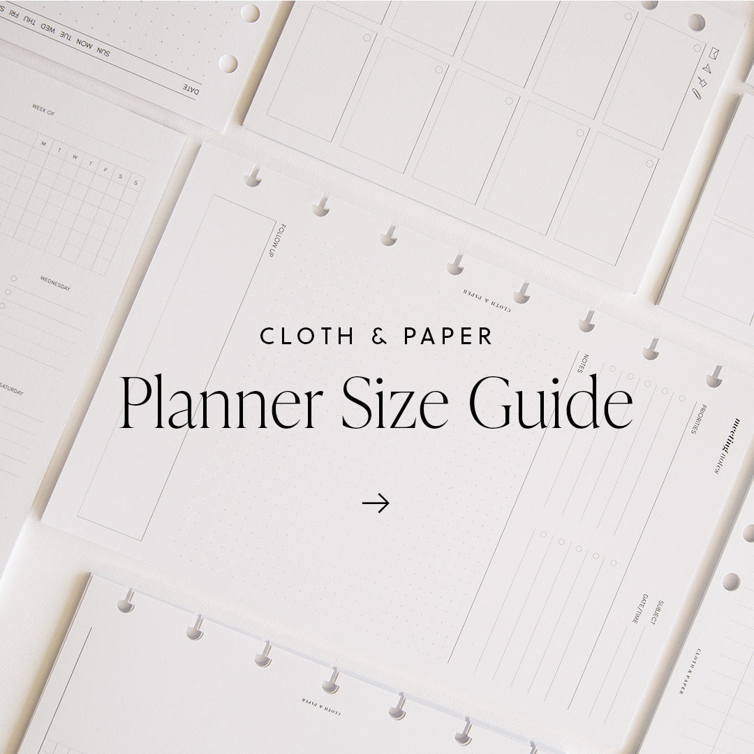C&P Size Guide Blog – CLOTH & PAPER