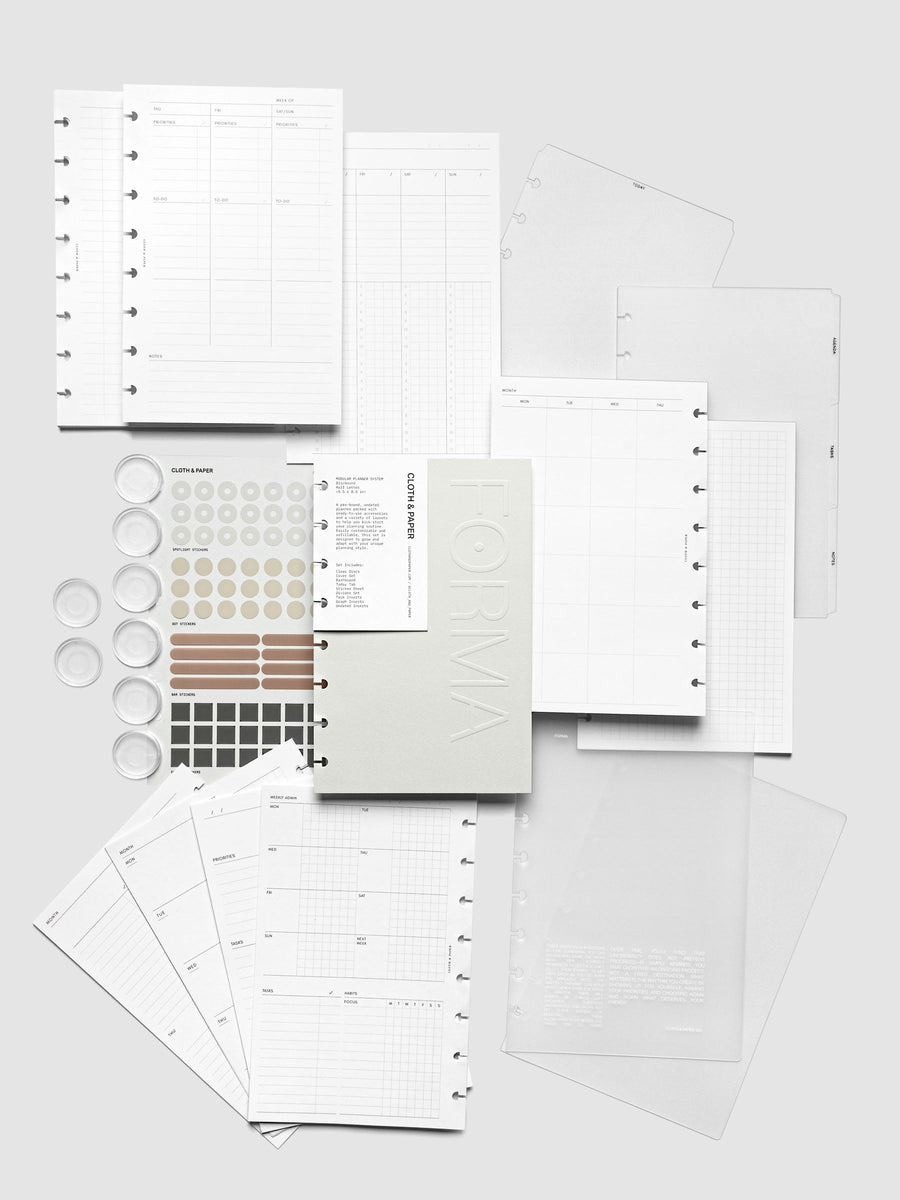 Planner Bundles | Cloth and Paper – CLOTH & PAPER