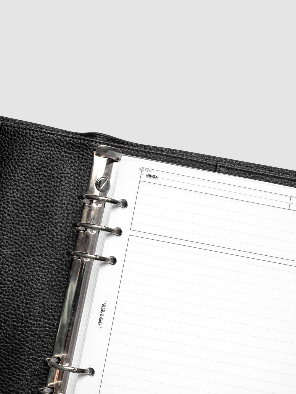 Crystal Clear Inbox Planner Dashboard™ | Arch | Cloth & Paper