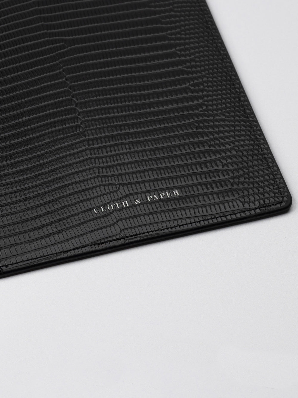 Lizard Vegan Leather Folio Planner Cover for Half Letter & A5