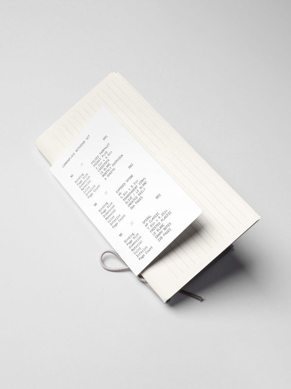 Commonplace Notebook Set | Cloth & Paper