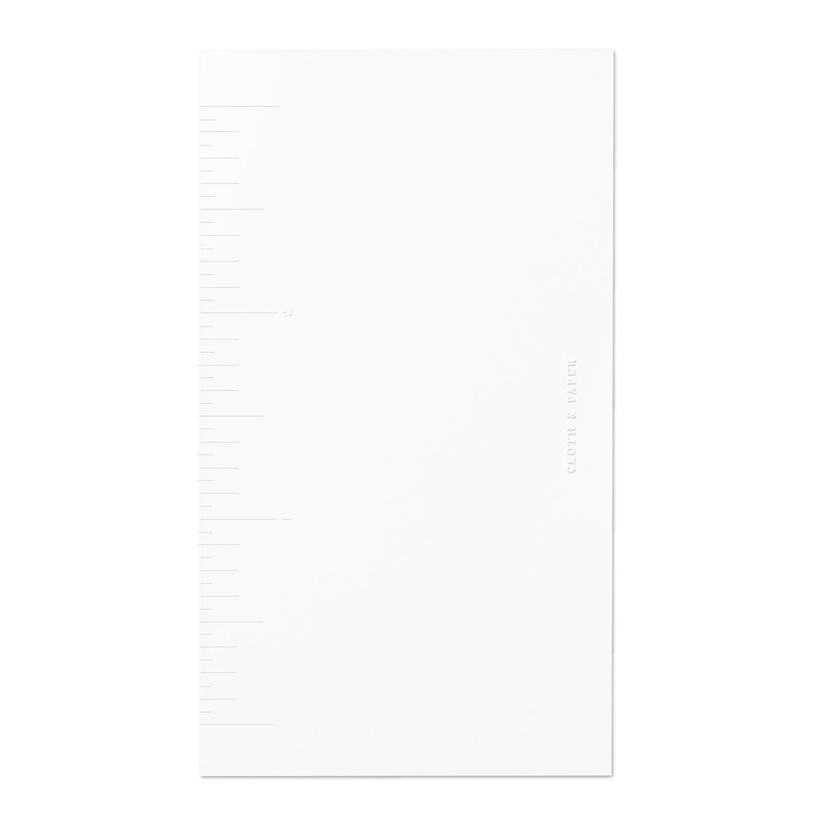 Clear Ruler Journaling Card | Cloth & Paper – CLOTH & PAPER
