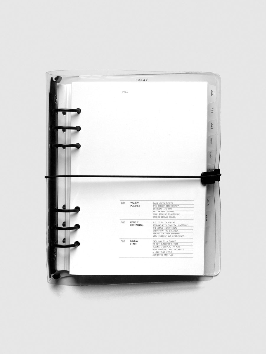 2026 Planner Bundle | Horizontal Weekly | Monday Start – CLOTH & PAPER