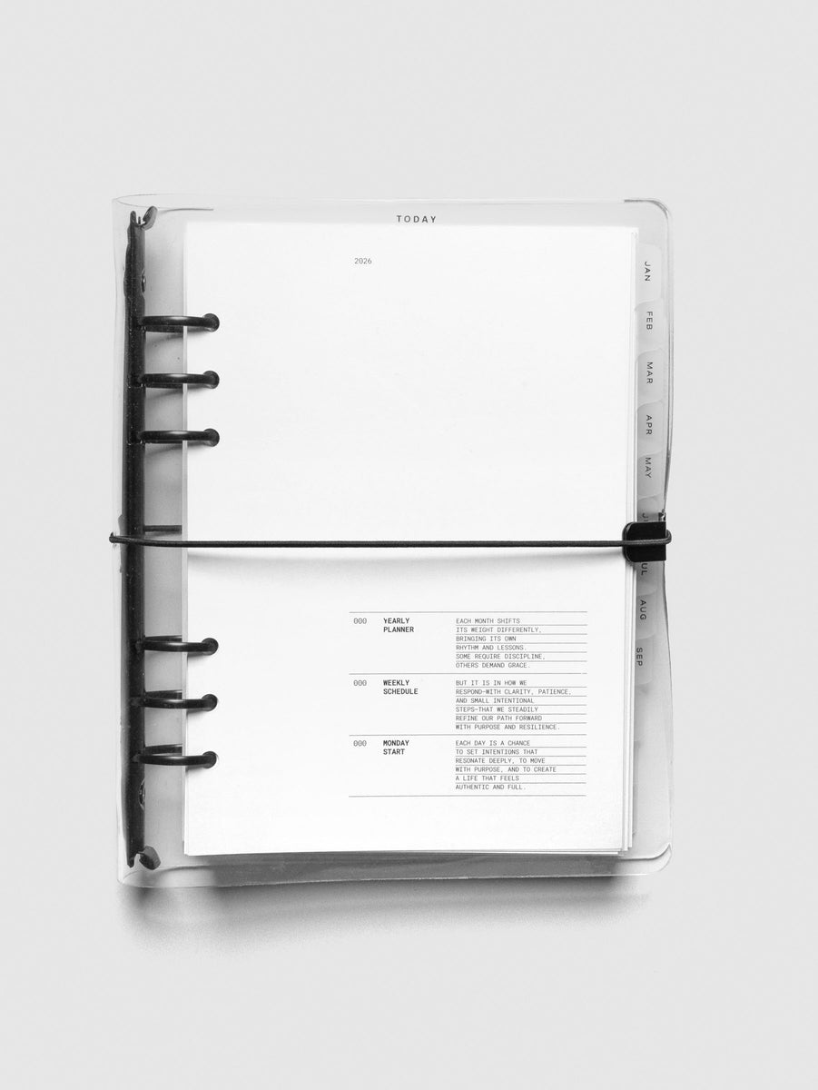 2026 Planner Bundle | Weekly Schedule | Monday Start – CLOTH & PAPER