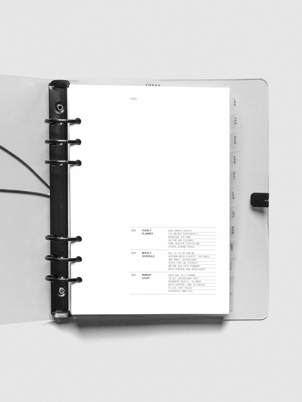 2026 Planner Bundle | Weekly Schedule | Monday Start | Cloth & Paper