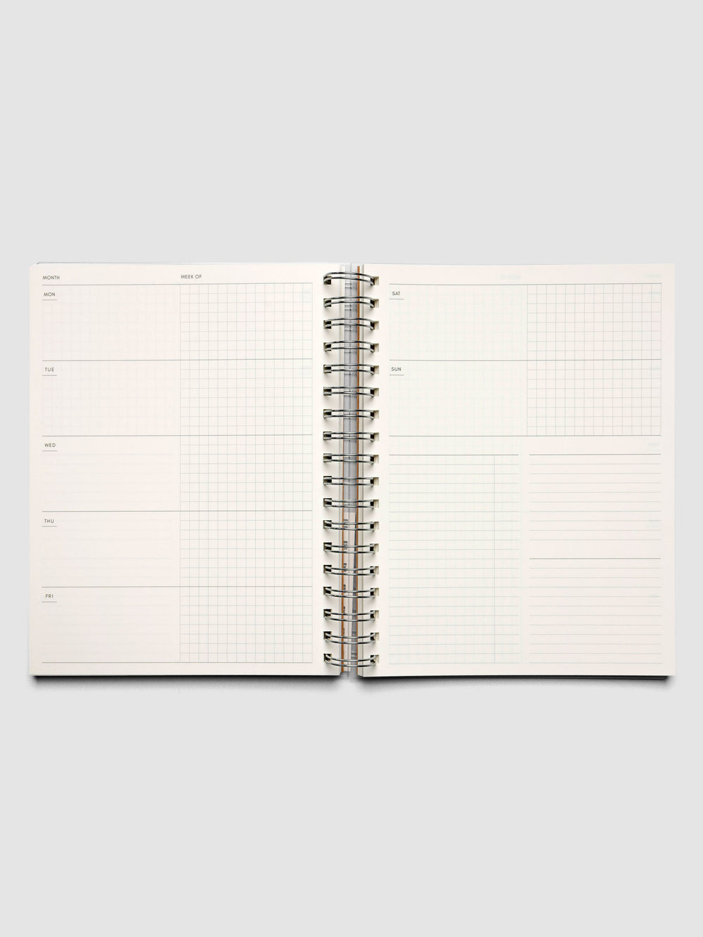 HP Classic Spiral Notebook for Weekly Planning or Column Notes