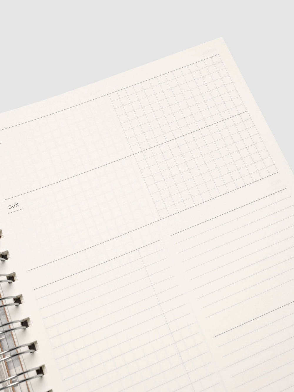 HP Classic Spiral Notebook for Weekly Planning or Column Notes