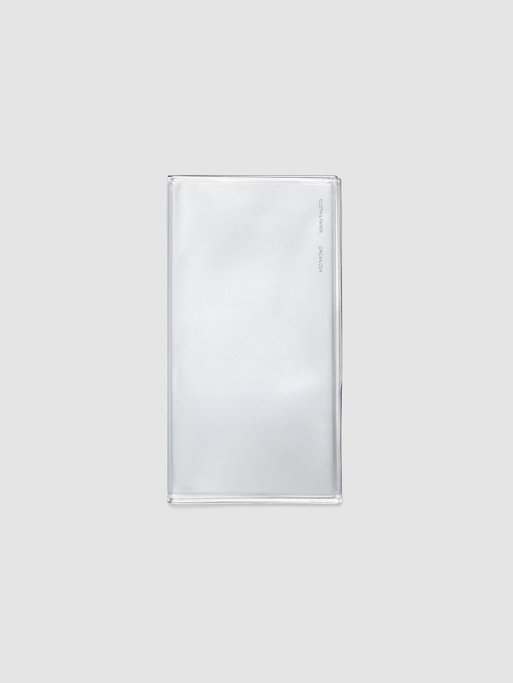 Clear Sticker Organizer for A5 Slim Travel Notebooks | Cloth & Paper