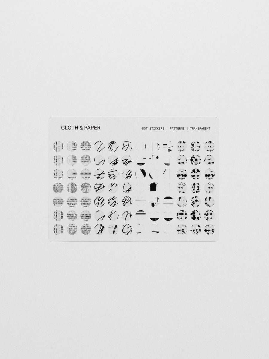 Dot Stickers | Patterns | Cloth & Paper – CLOTH & PAPER