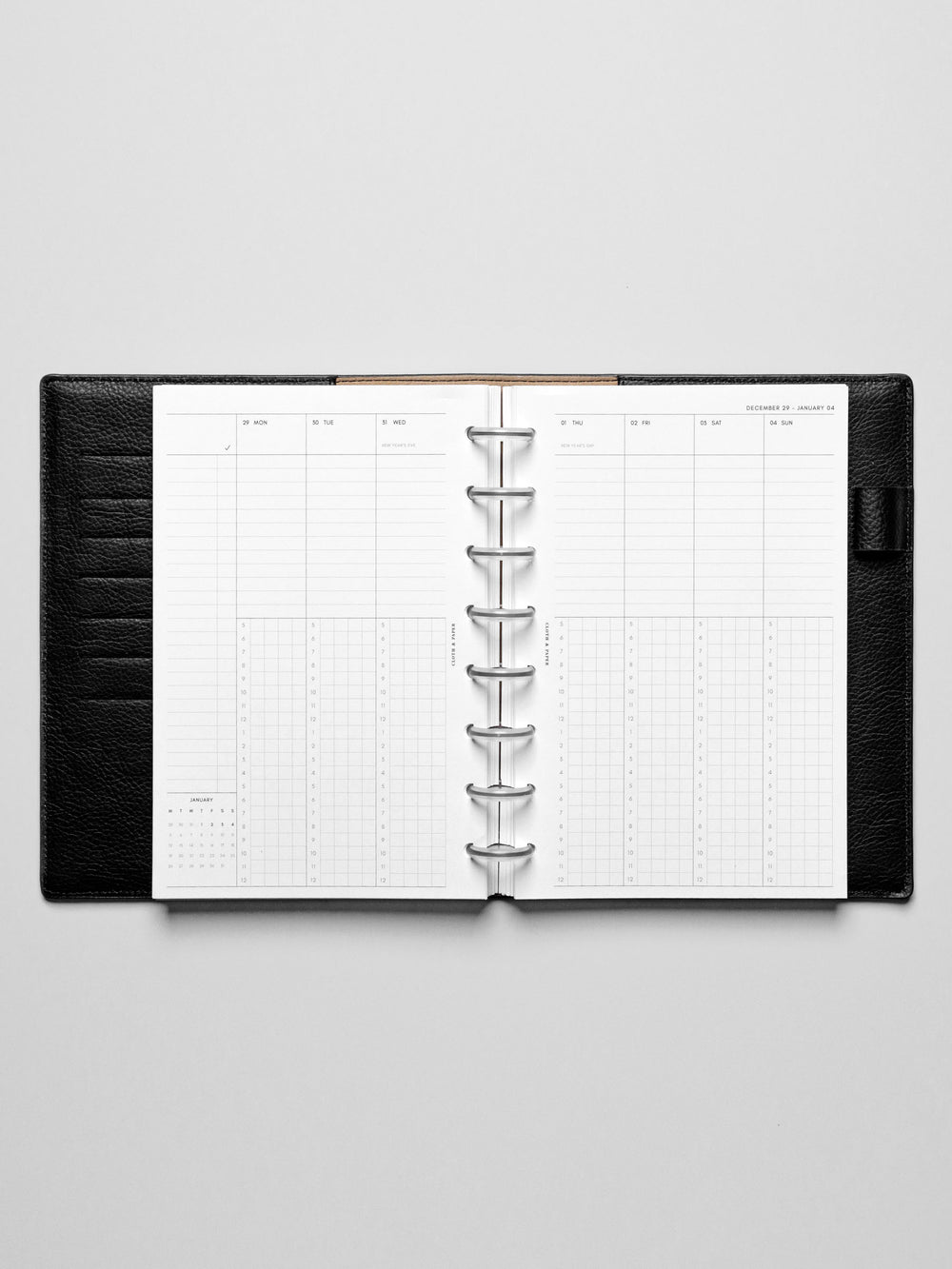 2026 Dated Weekly Schedule Planner Inserts | Cloth & Paper