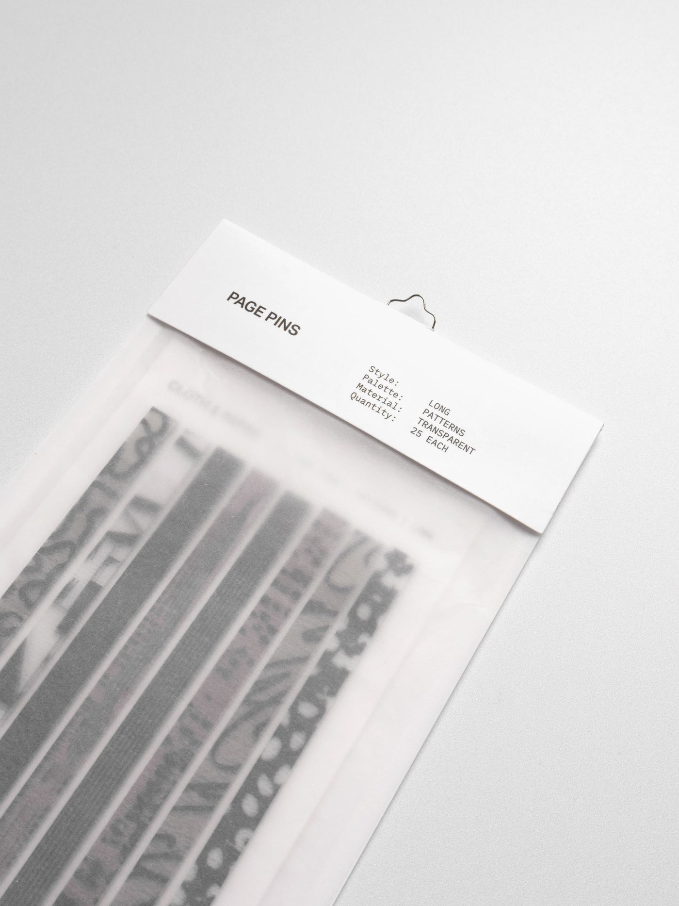 Page Pins | Long | Planner Accessories | Cloth & Paper