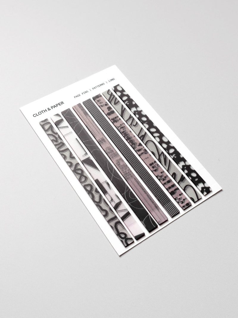 Page Pins | Long | Planner Accessories | Cloth & Paper