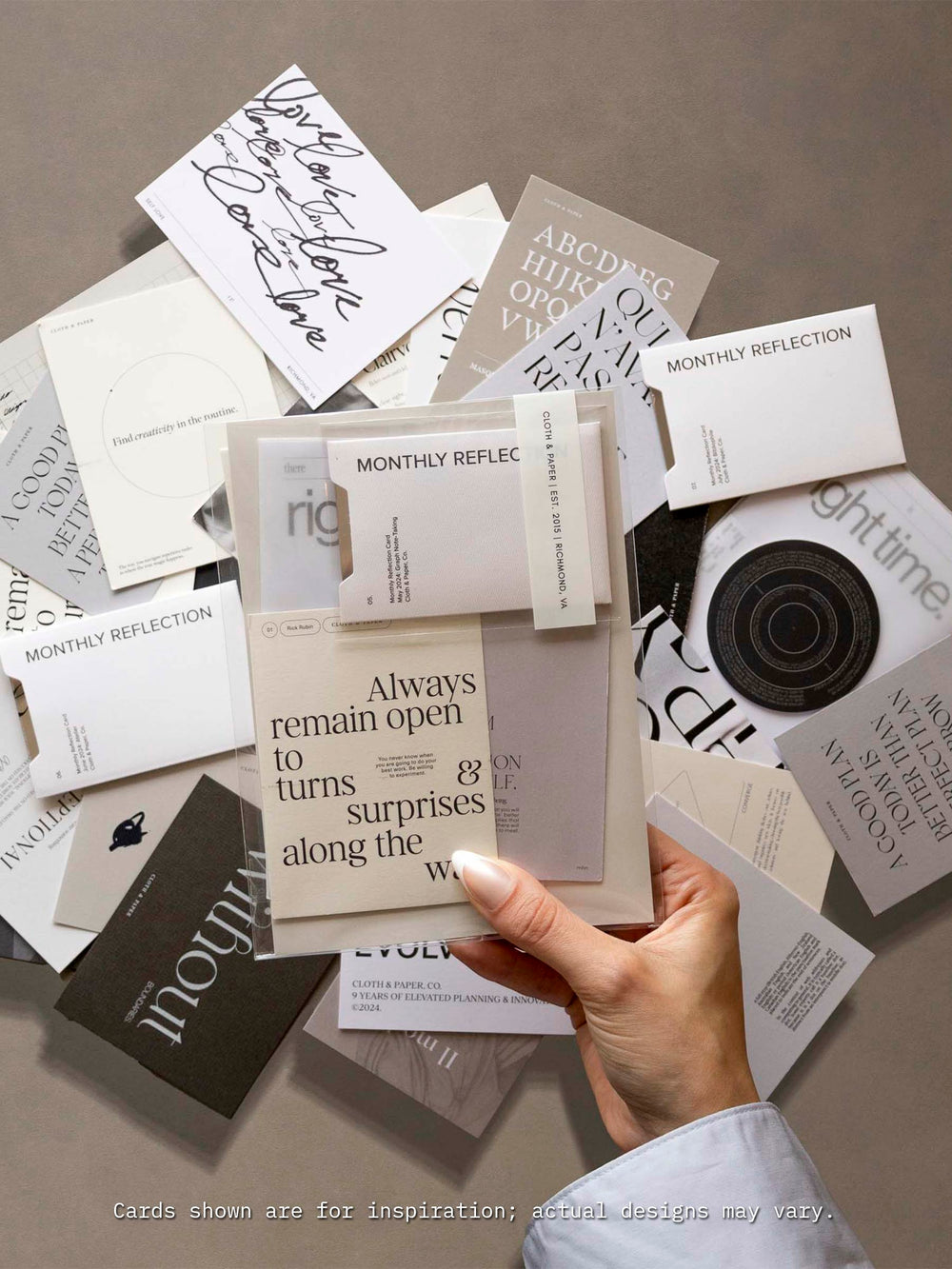 Assorted Journaling Card Set | Cloth & Paper