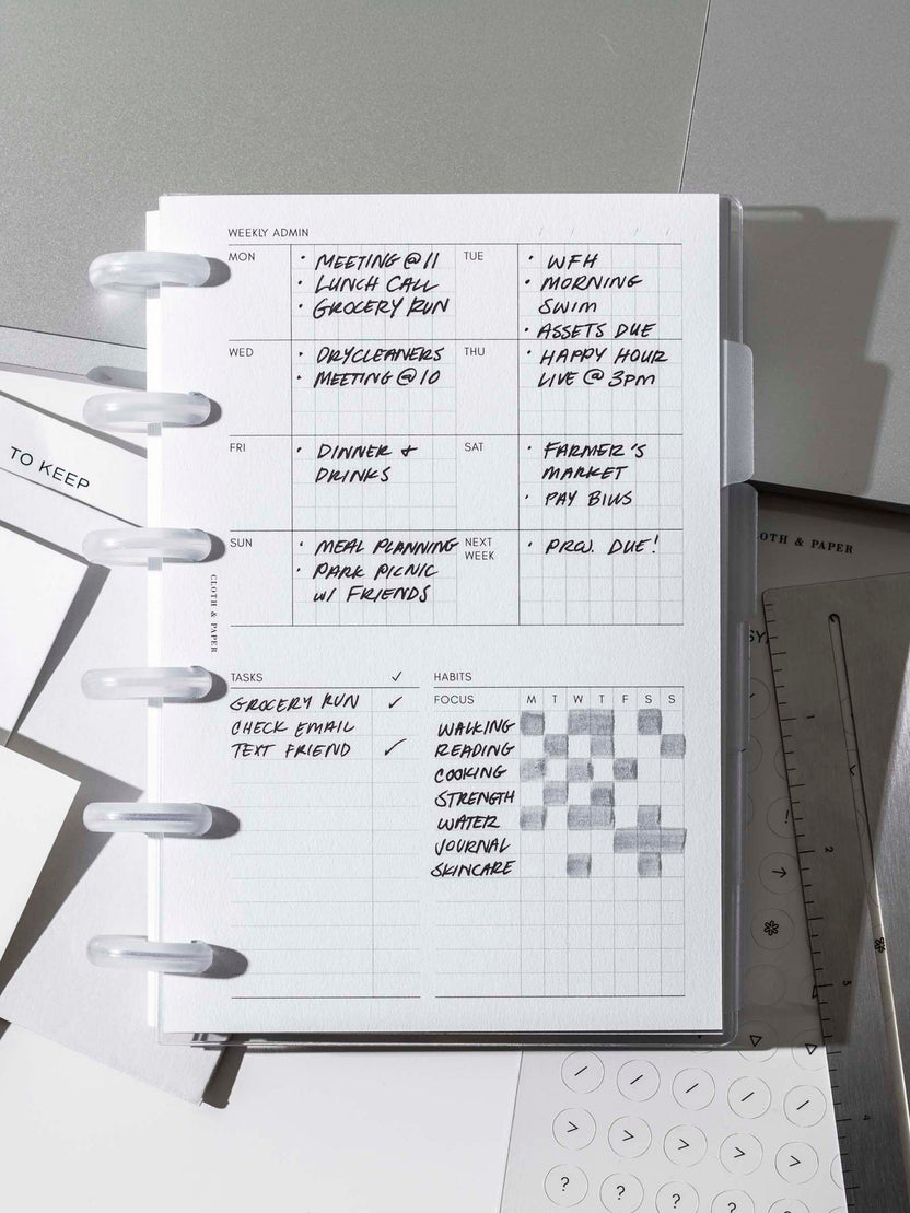 Custom Planners - Leather Folios, Discbound Planners & 6-Ring Planners