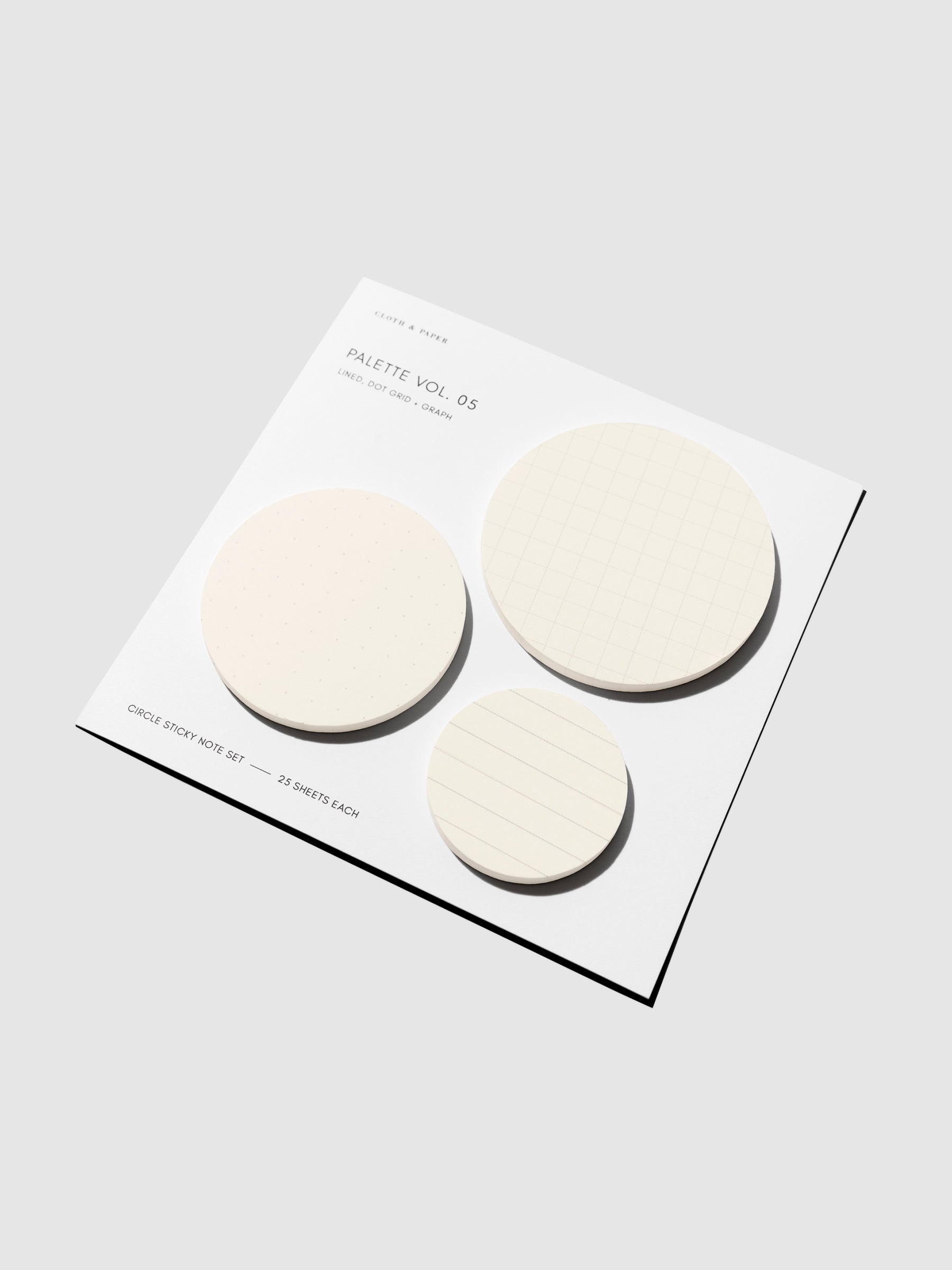 Circle Sticky Note Set | Cloth & Paper – CLOTH & PAPER