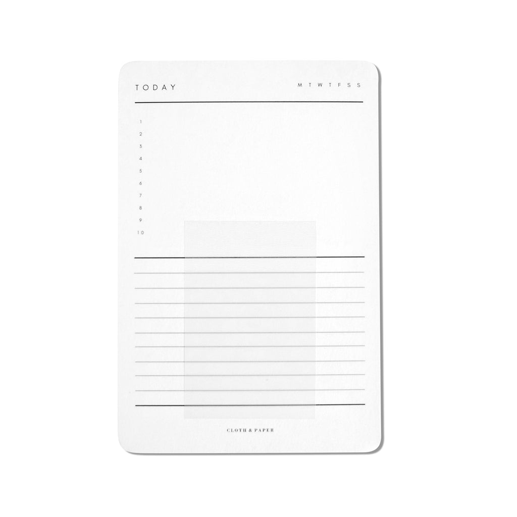 Transparent Sticky Notes | Blanc | Cloth & Paper – CLOTH & PAPER