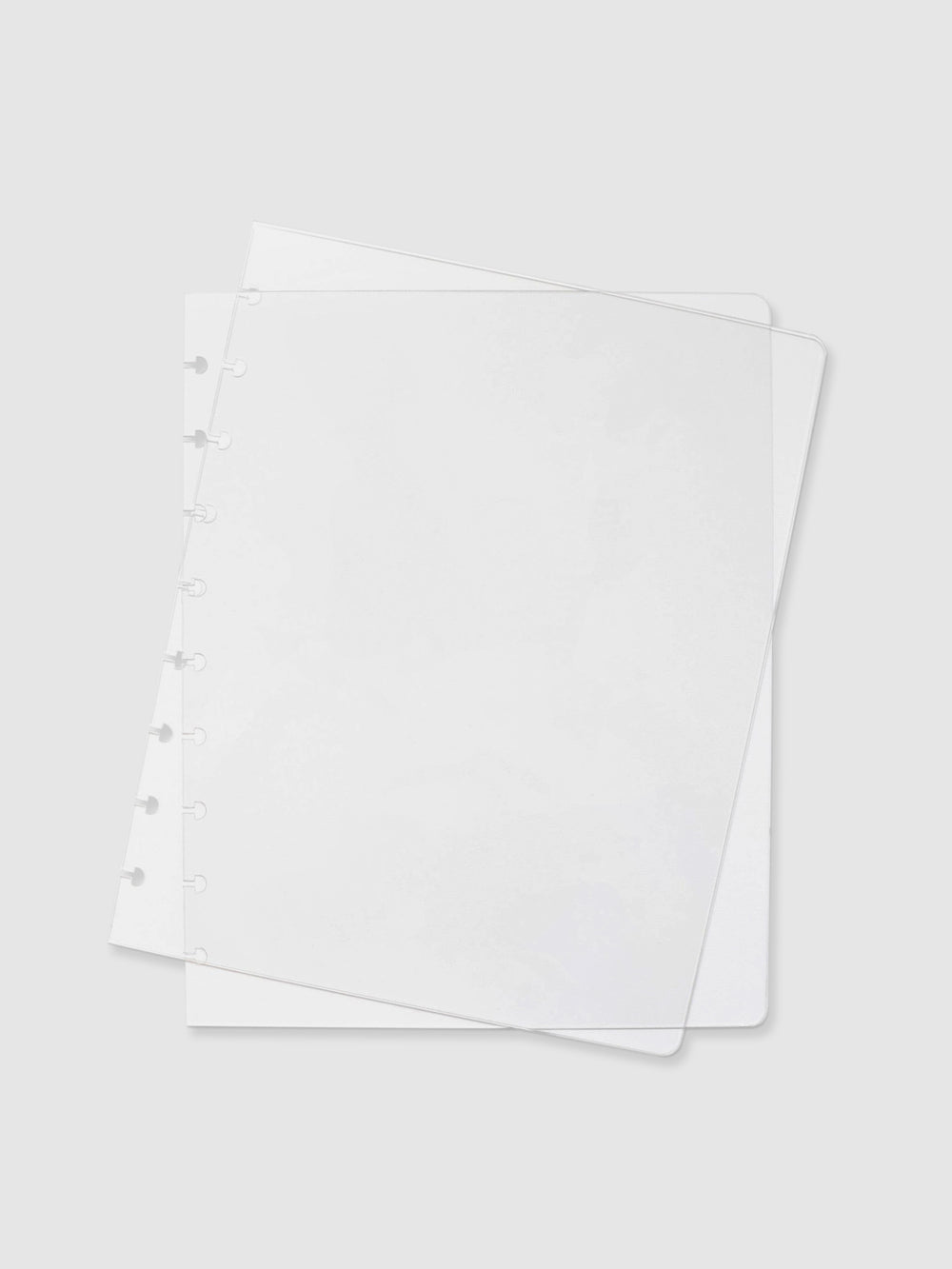 Crystal Clear Discbound Notebook Cover | HP Classic | Cloth & Paper