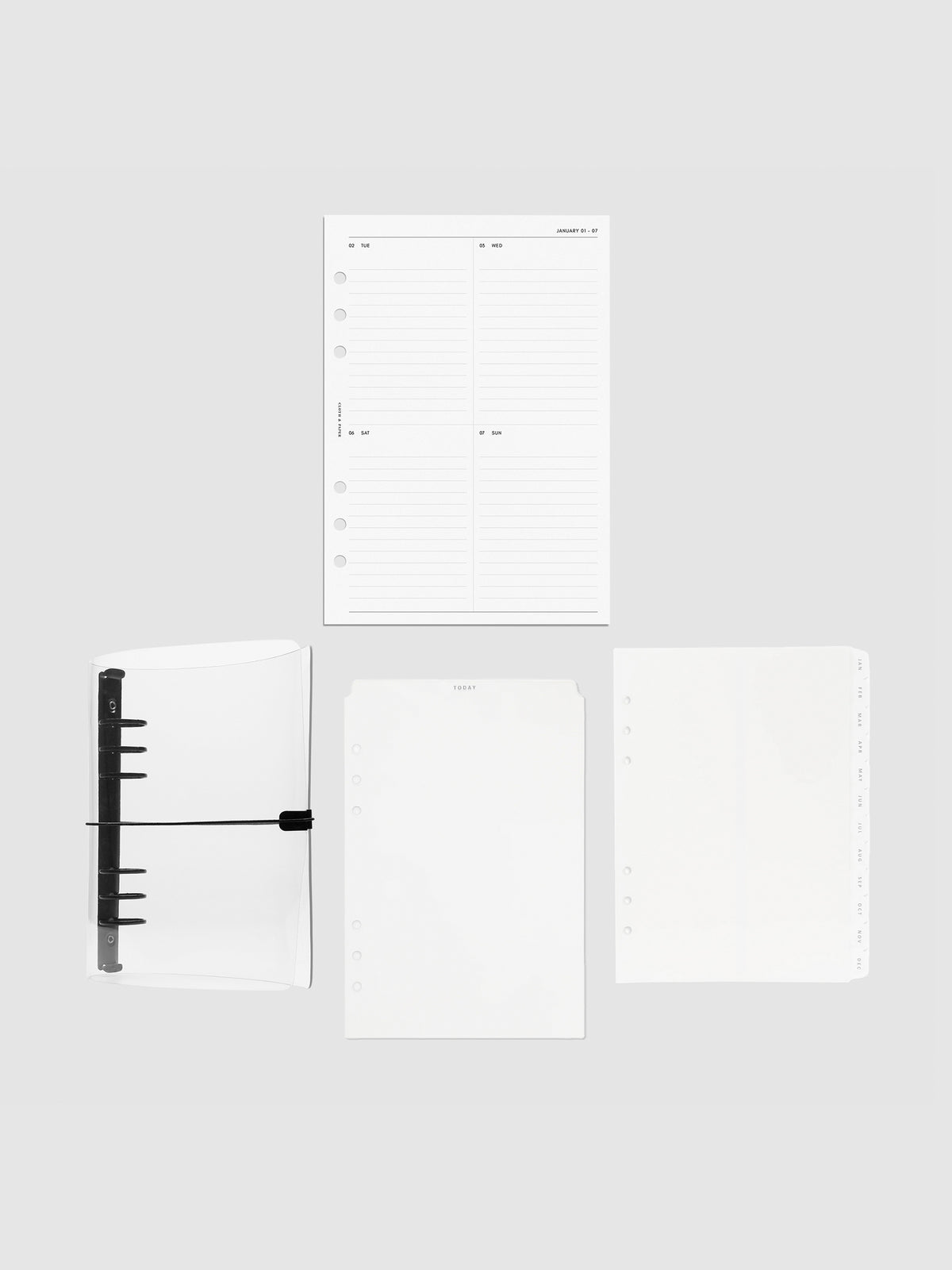 Custom Planners - Leather Folios, Discbound Planners & 6-Ring Planners