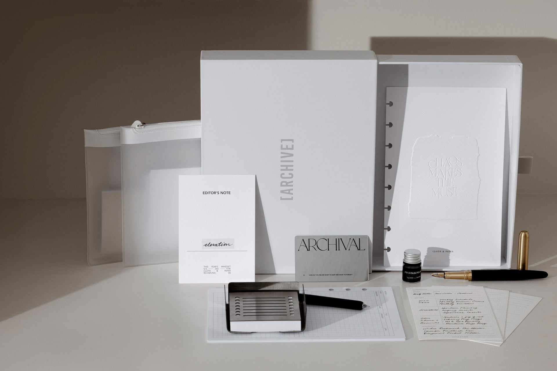 The Intention Box: Stationery & Pen Subscription | Cloth & Paper ...