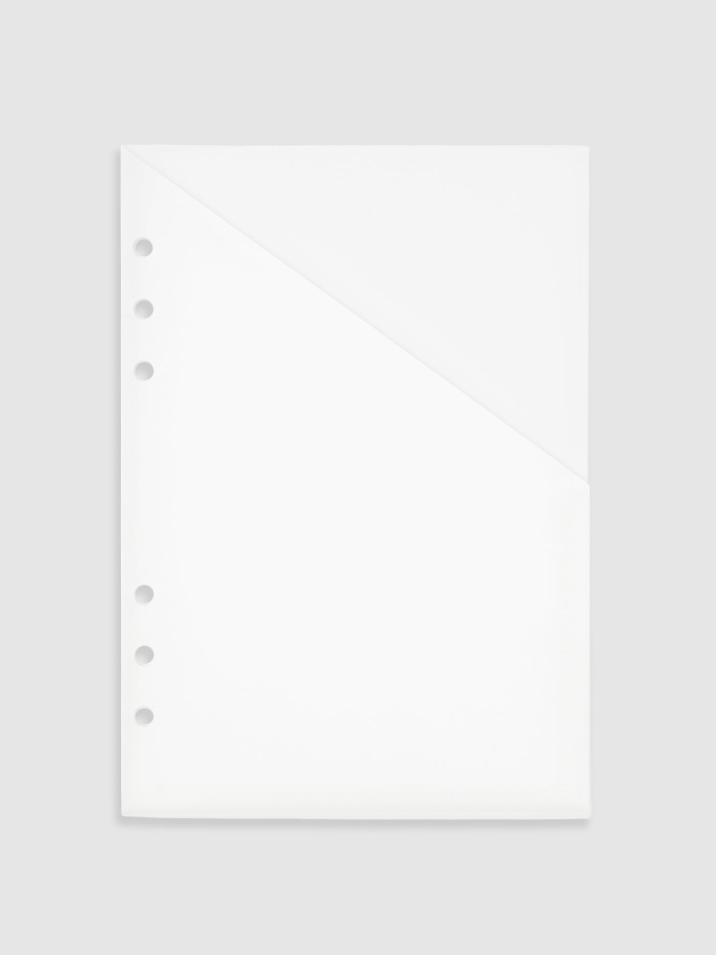 Diagonal Pocket Folder Set | Cloth & Paper
