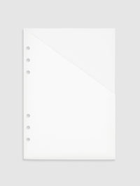 Diagonal Pocket Folder Set | Cloth & Paper