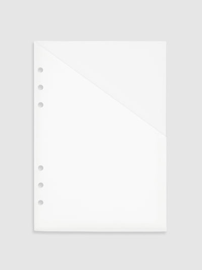 Diagonal Pocket Folder Set | Cloth & Paper