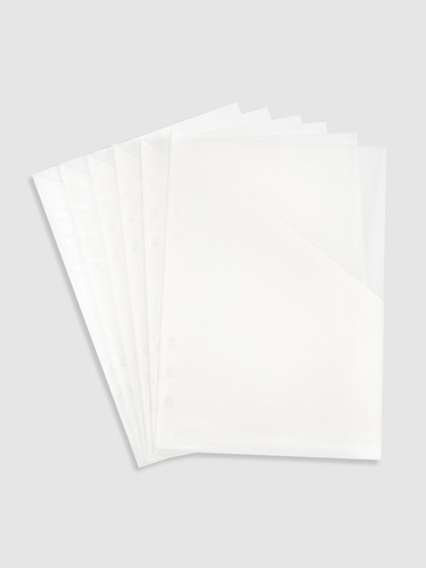 Diagonal Pocket Folder Set | Cloth & Paper