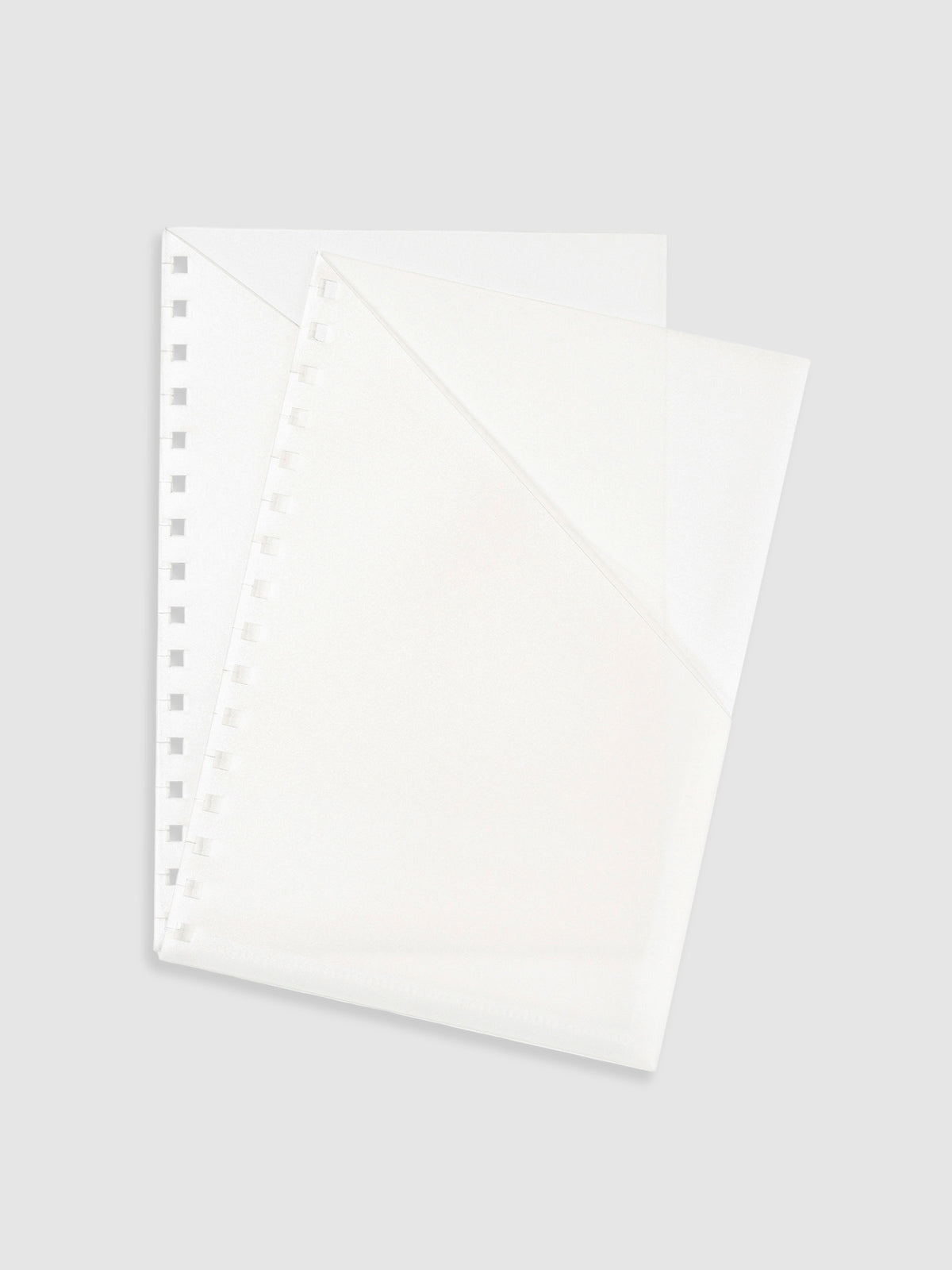 Diagonal Pocket Folder Set | Cloth & Paper