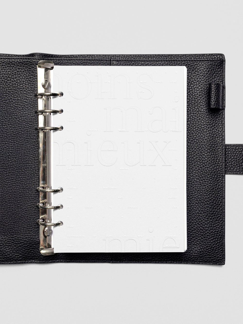 Essentialism Planner Dashboard Duo | Cloth & Paper