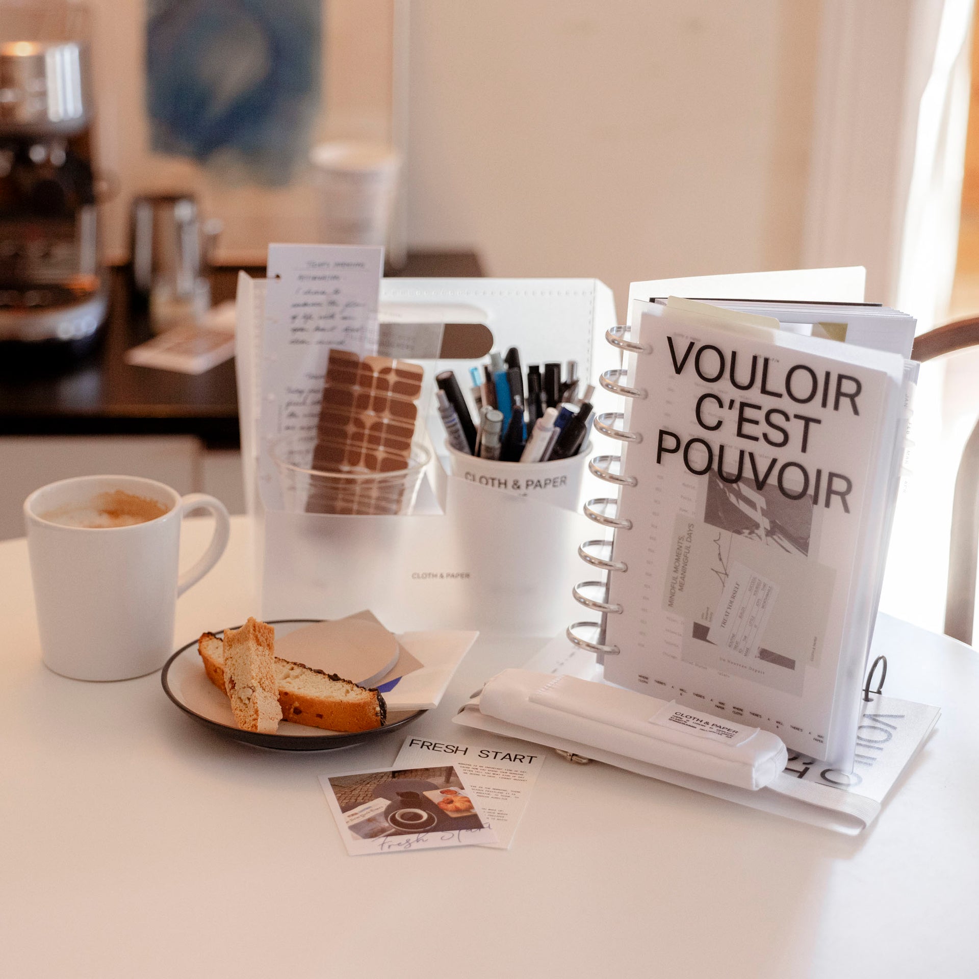 CLOTH & PAPER - LUXURY AESTHETIC PLANNERS, DIVIDERS, & INSERTS
