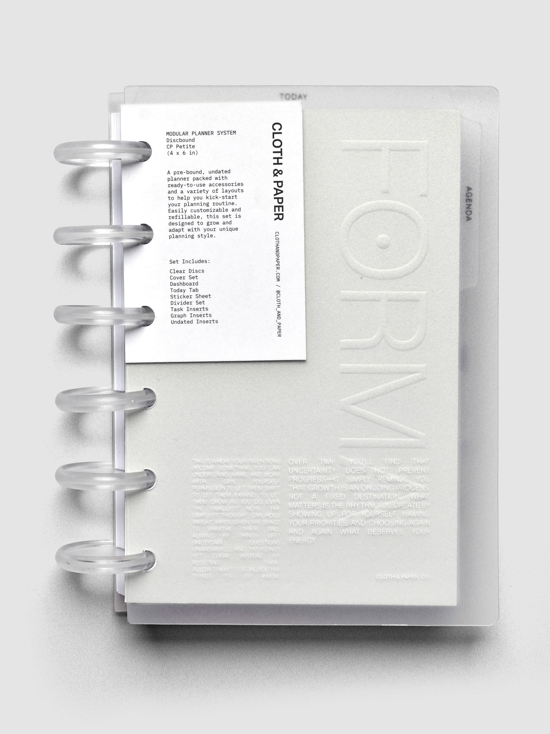 Custom Planners - Leather Folios, Discbound Planners & 6-Ring Planners
