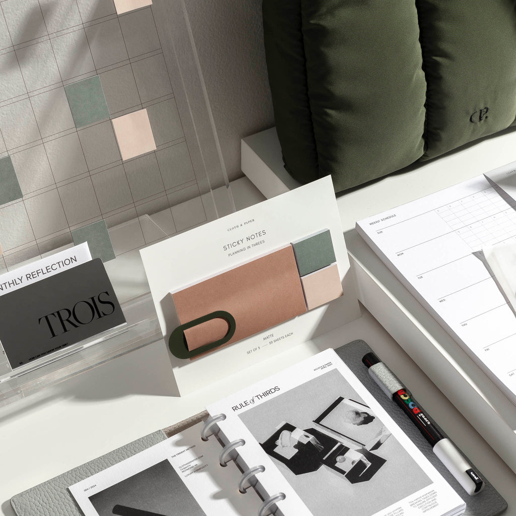 CLOTH & PAPER - LUXURY AESTHETIC PLANNERS, DIVIDERS, & INSERTS