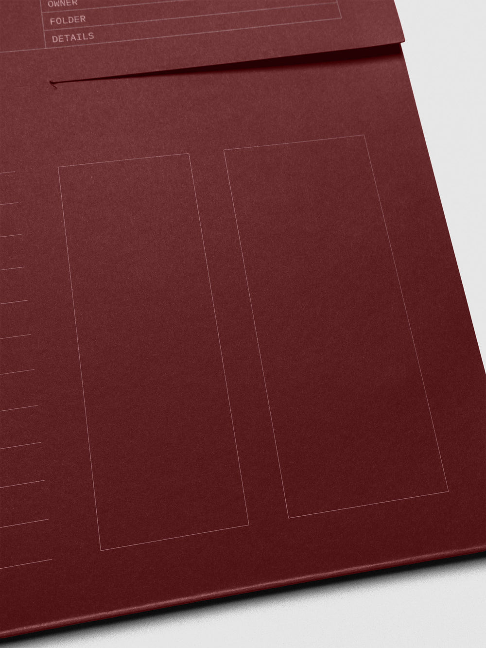 Index Folder Set | Cloth & Paper