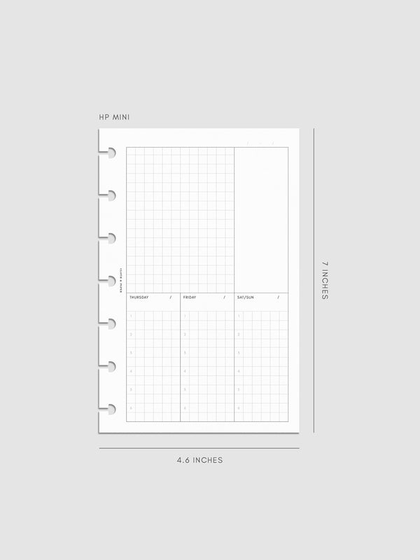C&P Planner Size Guide