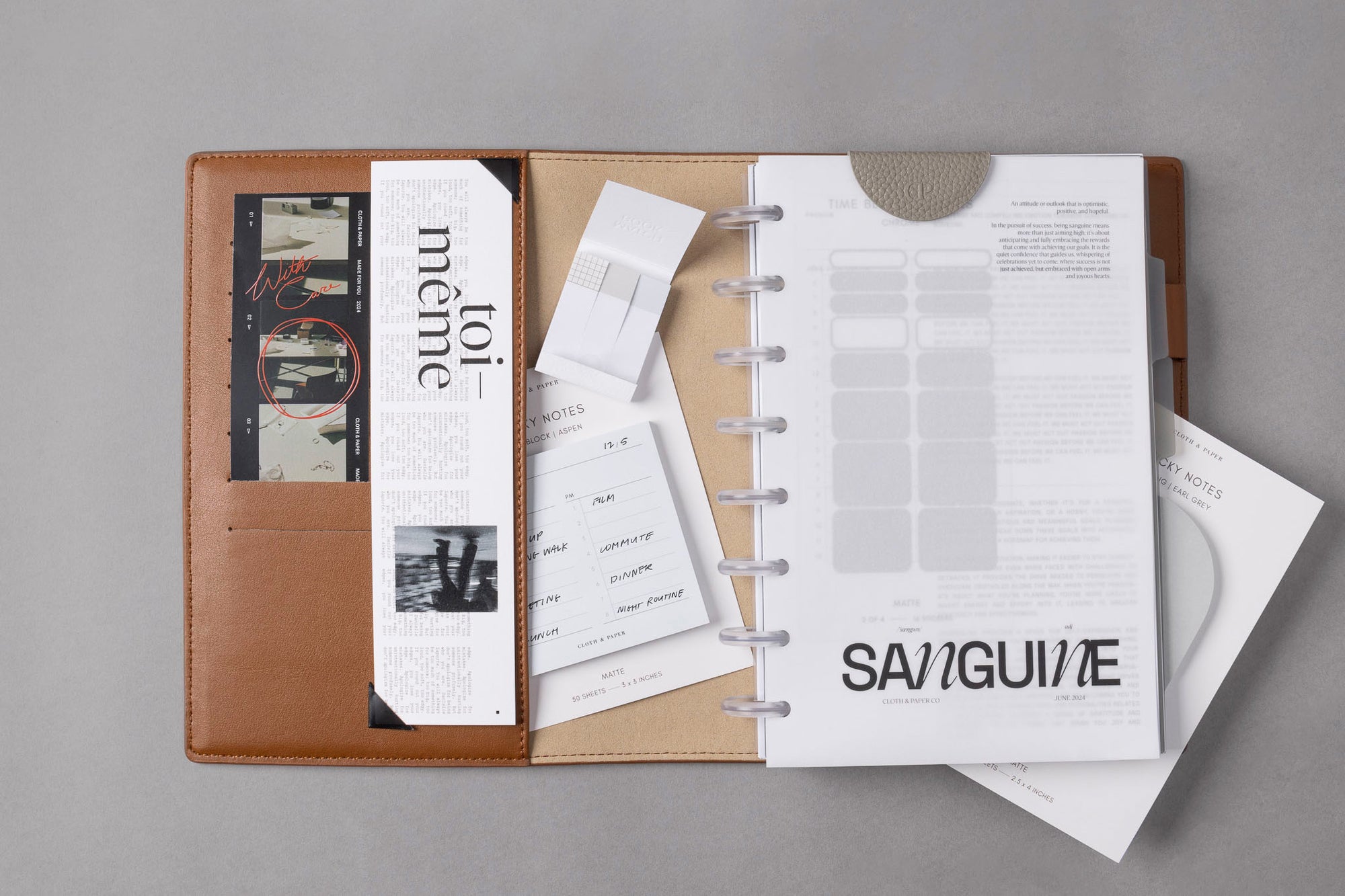 CLOTH & PAPER - LUXURY AESTHETIC PLANNERS, DIVIDERS, & INSERTS