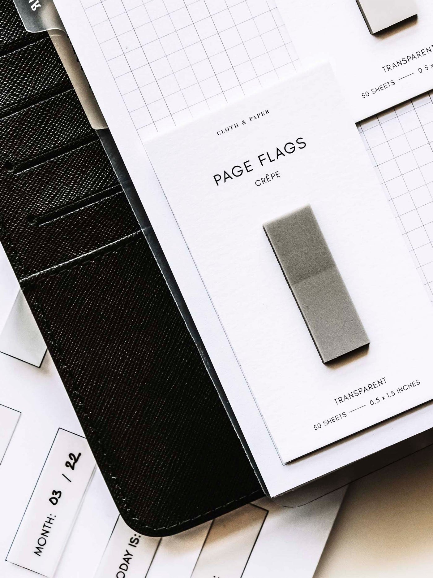 Page Flag Printable | Essentials | Cloth & Paper