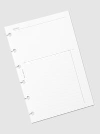 Project Management Inserts | Refreshed Layout | Cloth & Paper