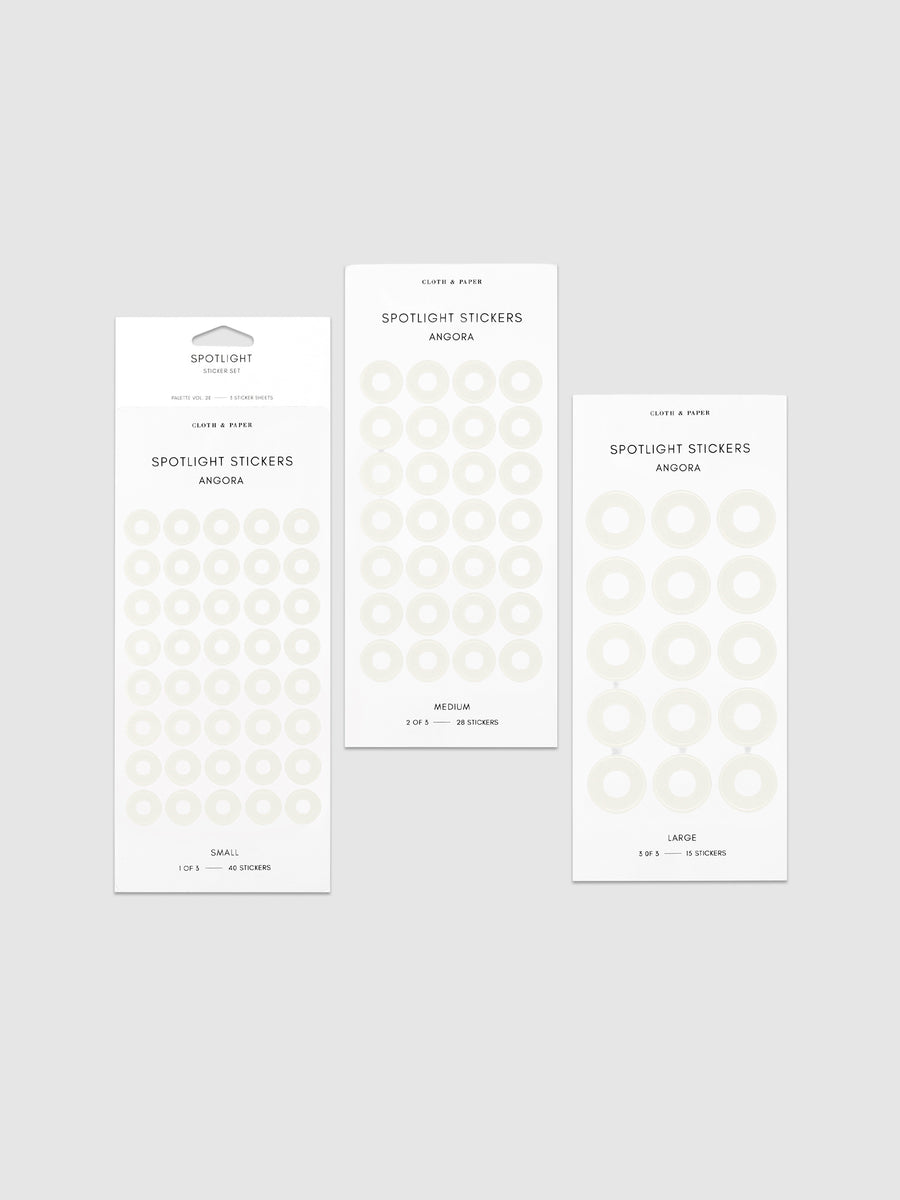 Spotlight Planner Stickers Stickers | Cloth & Paper – CLOTH & PAPER