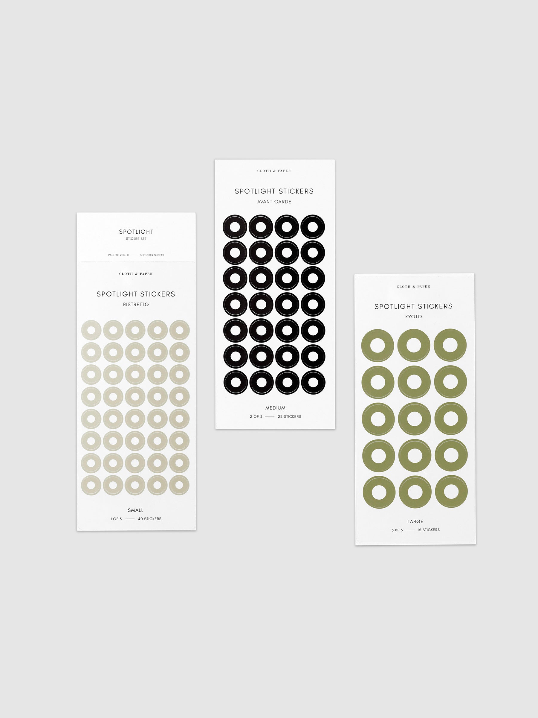 Spotlight Planner Stickers Stickers | Cloth & Paper – CLOTH & PAPER