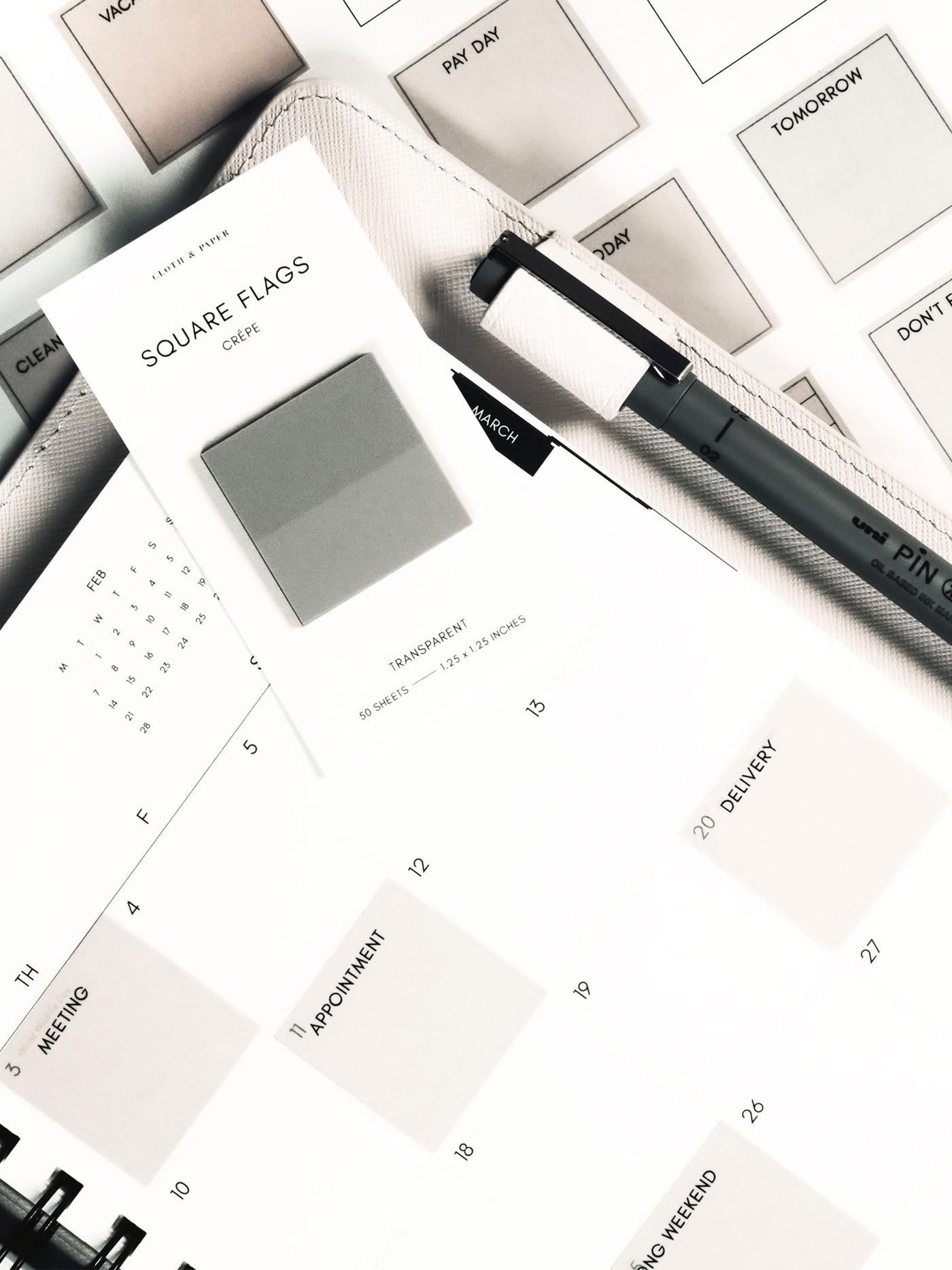 Square Page Flag Printable | Essentials | Cloth & Paper