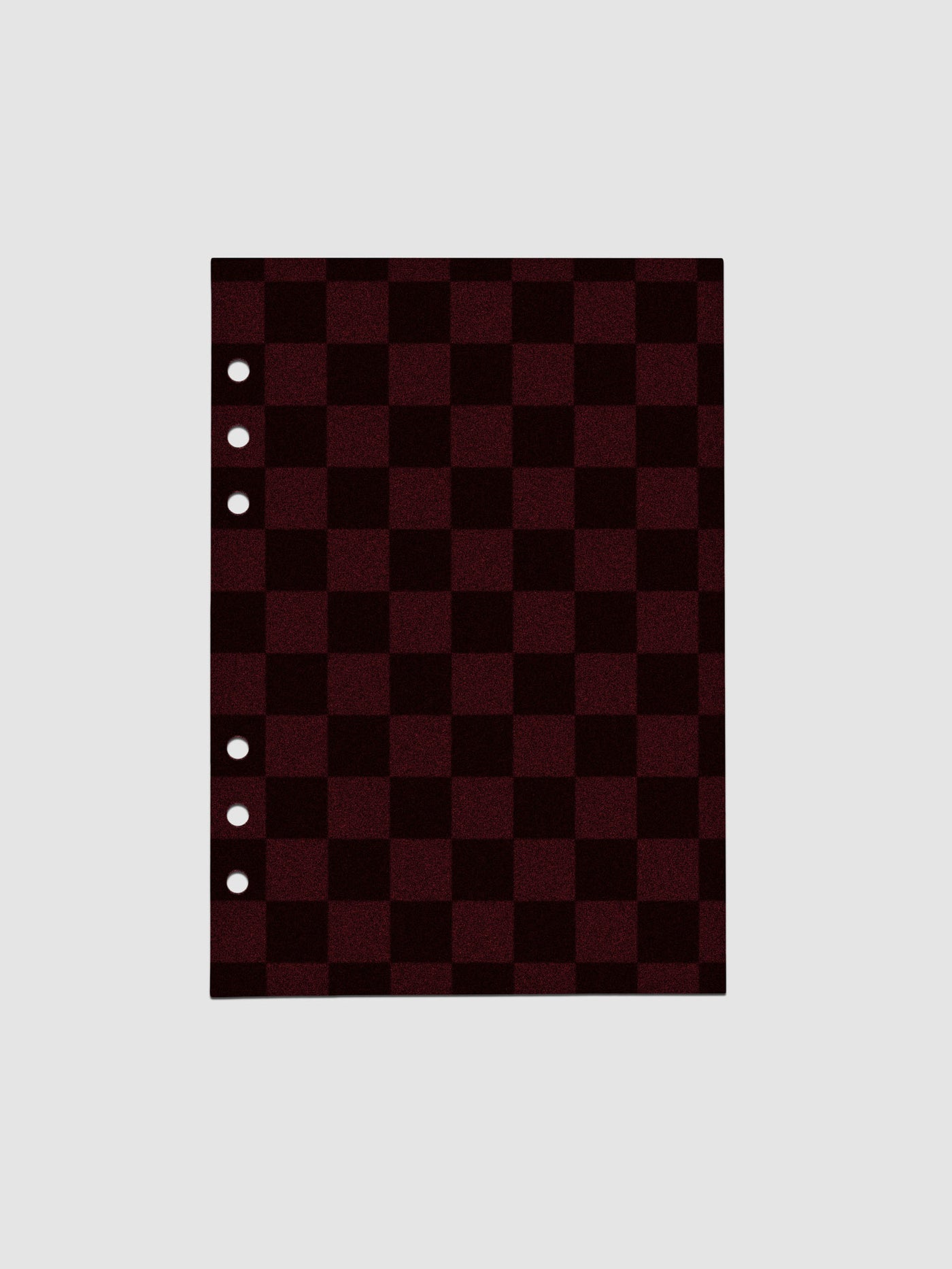 Checkered Velvet Planner Dashboard + Cover Set | Cloth & Paper