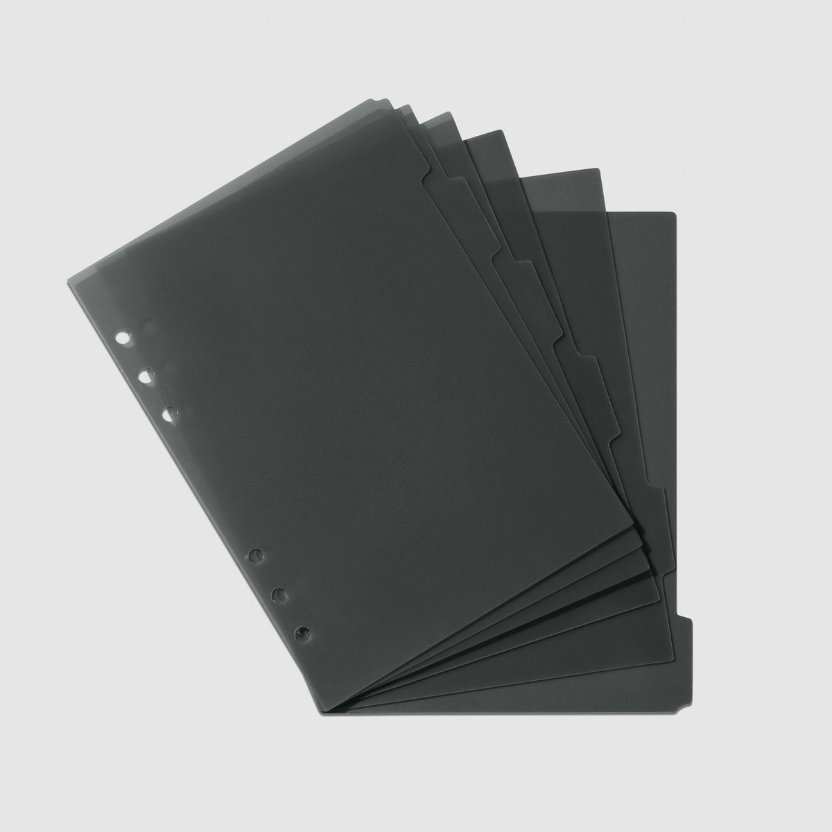 Blank Side Tab Planner Dividers | Low Profile | Tinted – CLOTH & PAPER