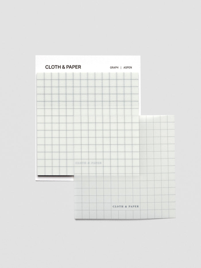 Transparent Sticky Note | Graph | Cloth & Paper