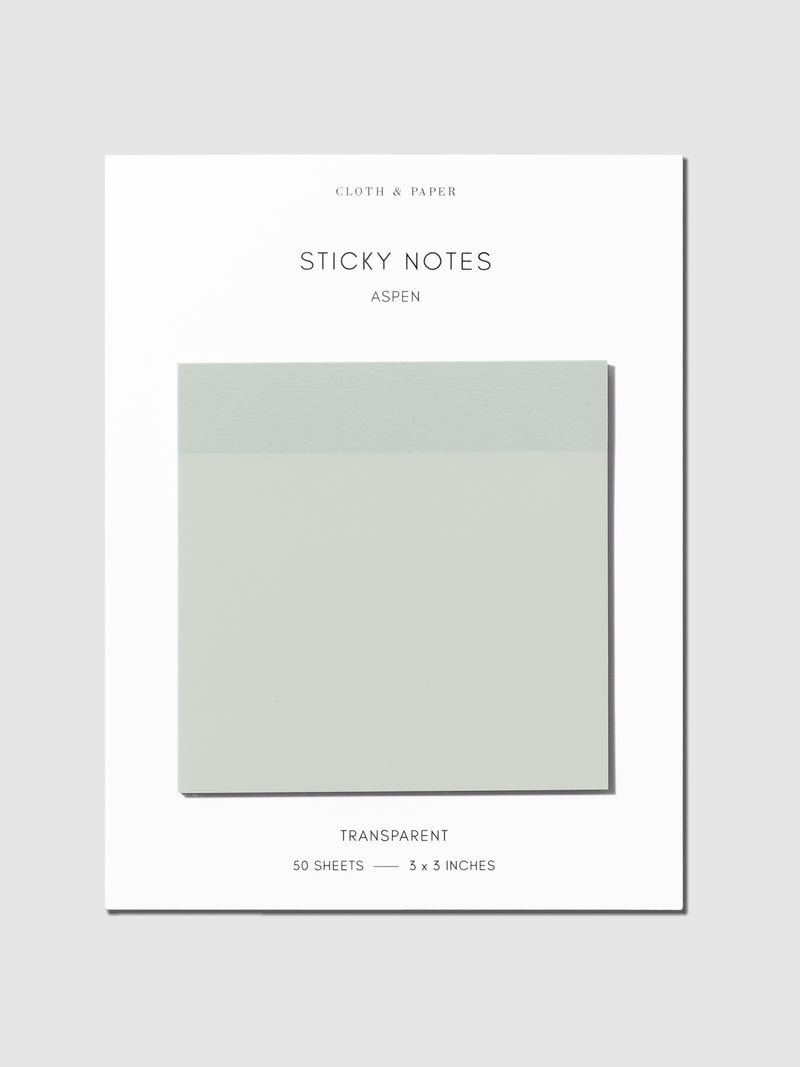 Transparent Sticky Notes | Cloth & Paper