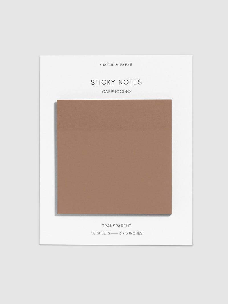 Transparent Sticky Notes for Planning and Notes | Cloth & Paper