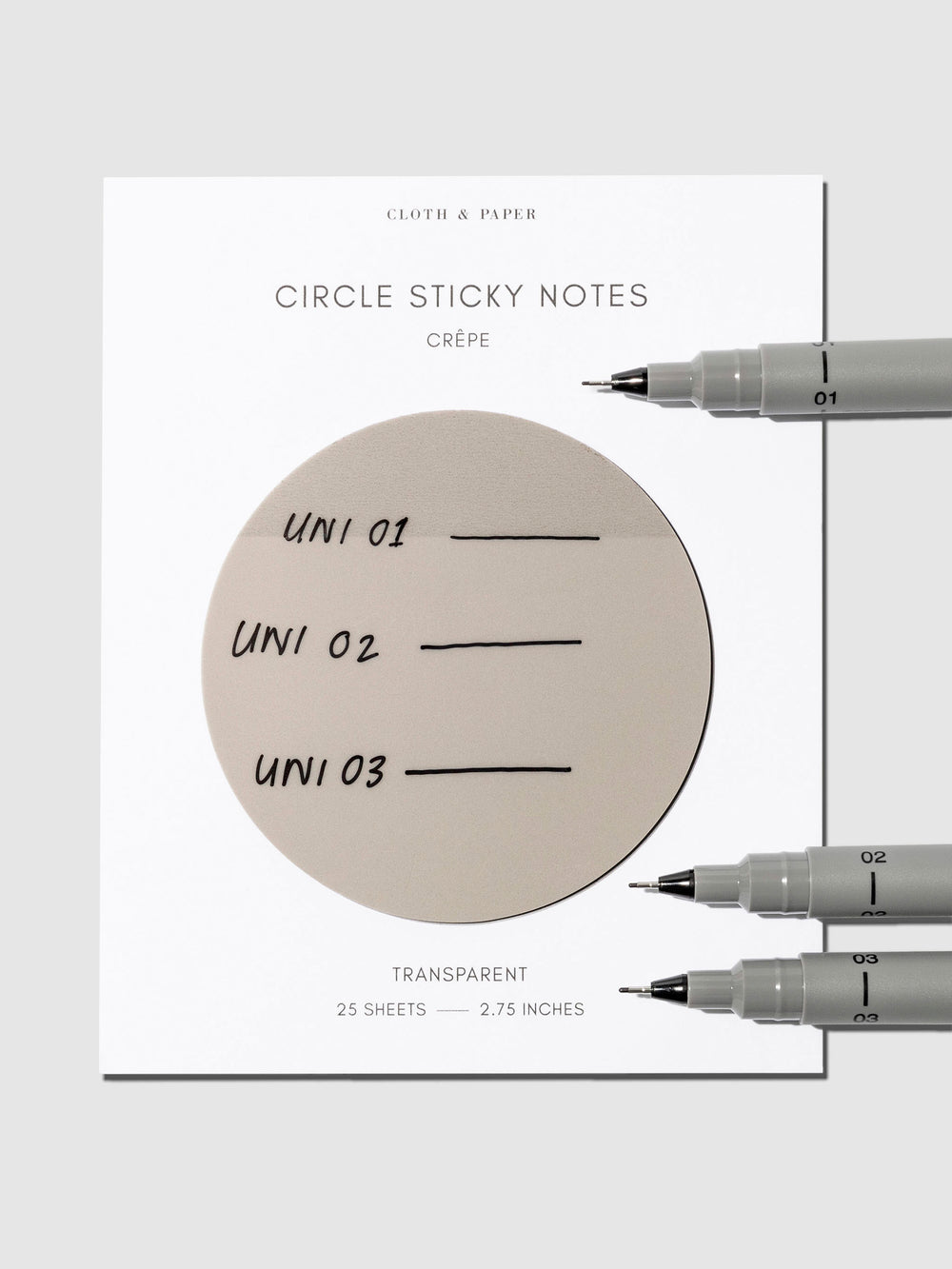 Uni Pin Marking Pen | Cloth & Paper