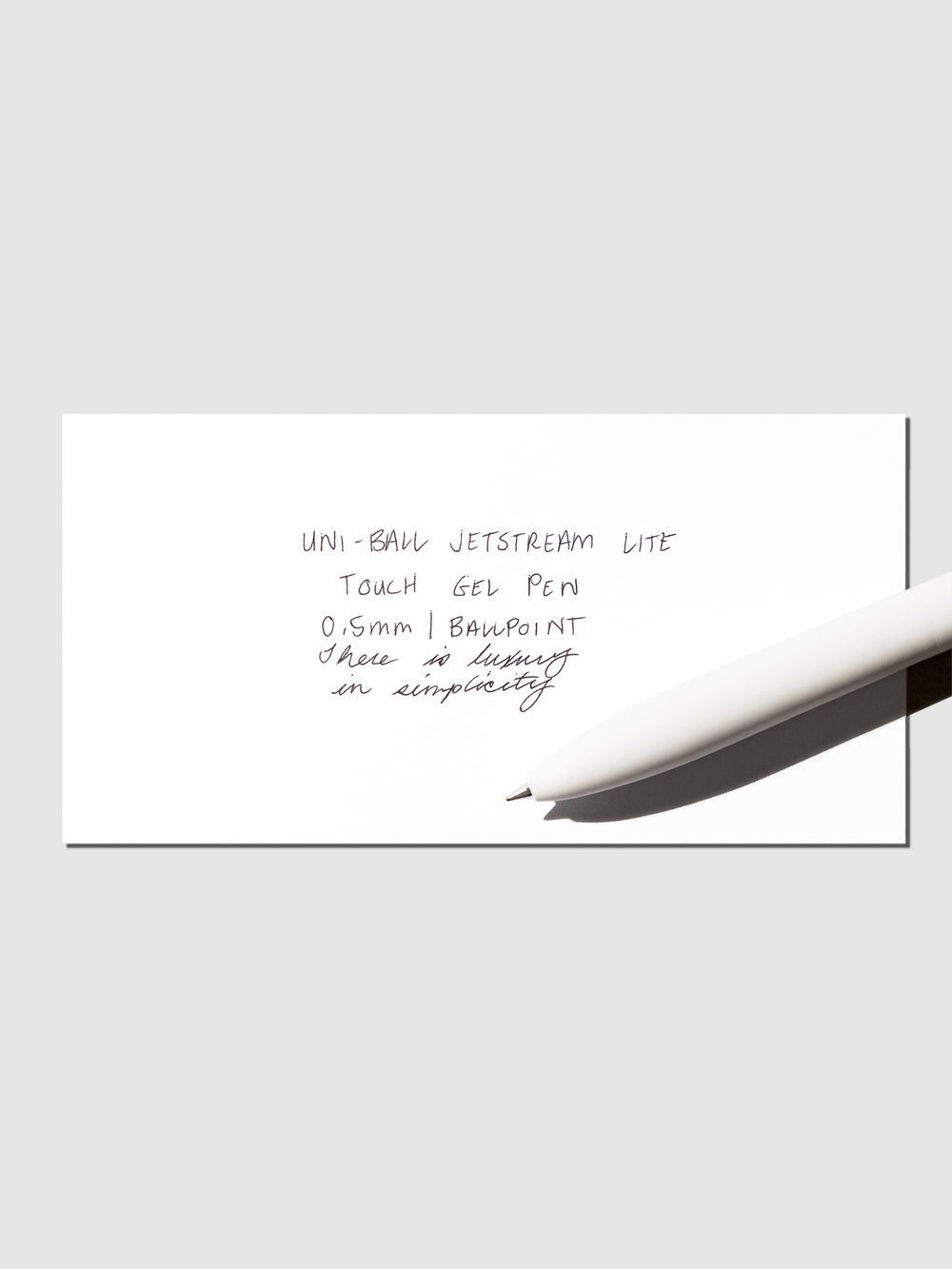 Uni-ball Jetstream Lite Touch Ballpoint Pen | Low-Viscosity Pen