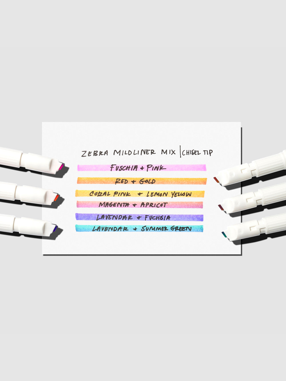 Zebra Mildliner Mix Highlighter | Cloth & Paper