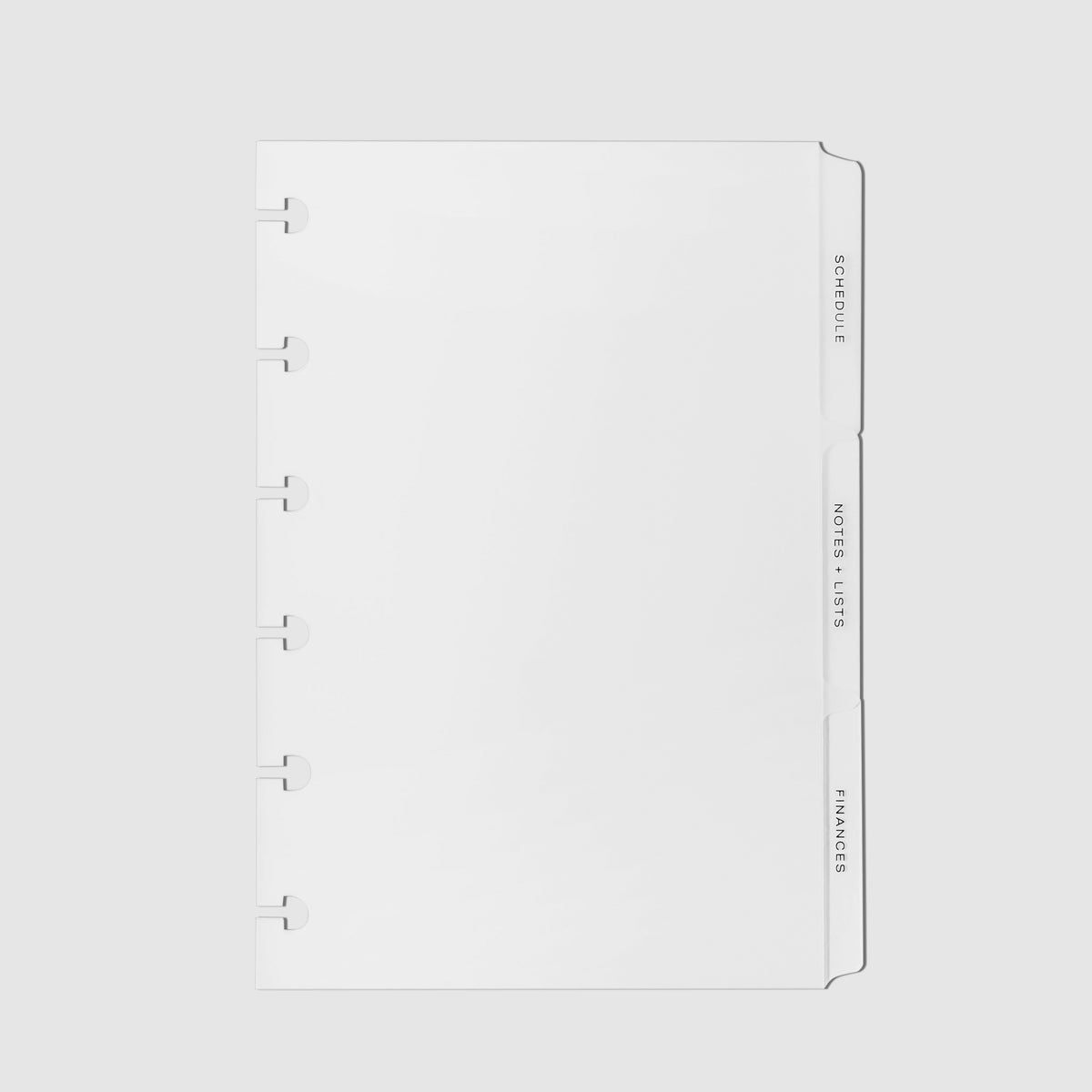 The Essentials Side Tab Planner Dividers | Low Profile | Matte | Cloth ...